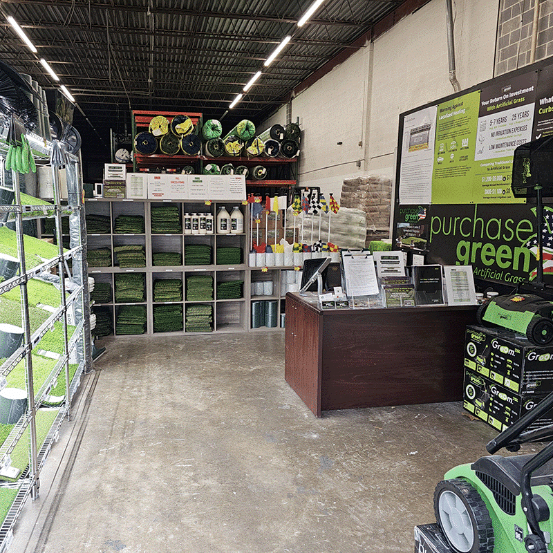 Fairfax County, VA Showroom | Purchase Green Artificial Grass